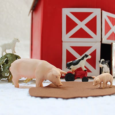 Make It! Cardboard Farm Sanctuary | Hey Friend Foundation